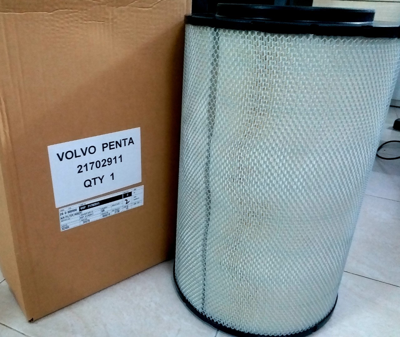 Ruột lọc gió Volvo Penta – Volvo Penta Vietnam